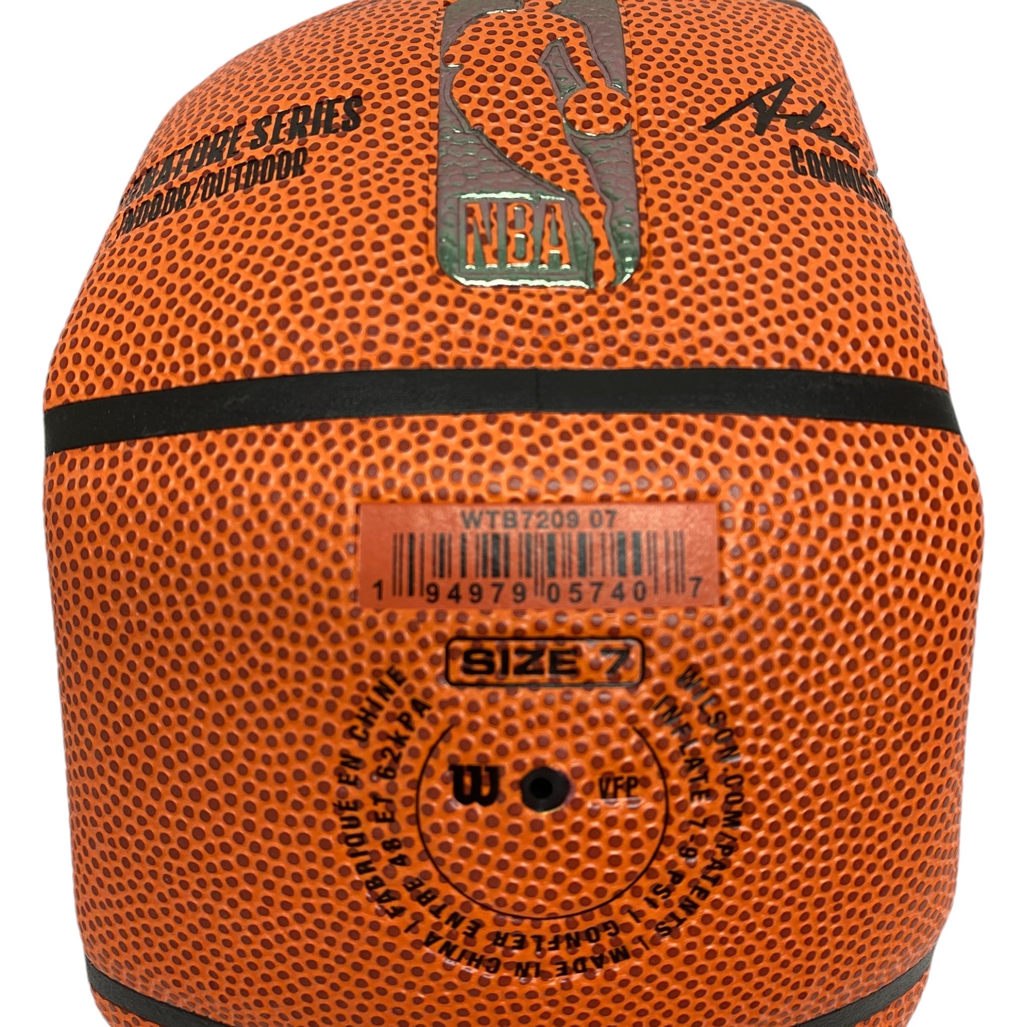 Wilson Signature Series NBA Basketball With NBA Mini Ball Pump