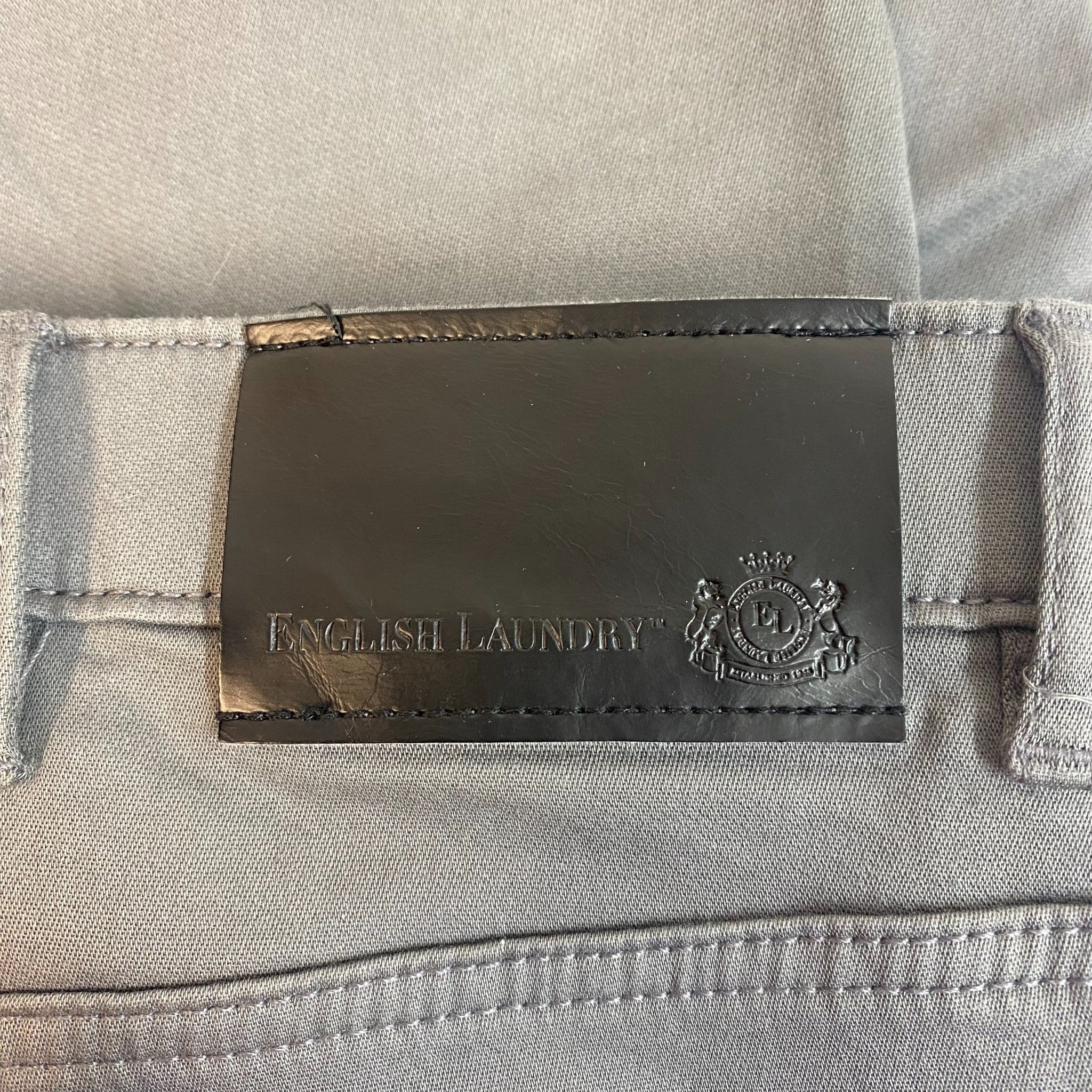 English Laundry Men's Straight Fit 5 Pocket Pants SIZE - 40